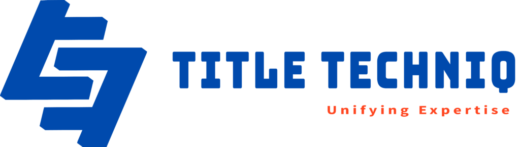TITLE TECHNIQ - Unifying Expertise